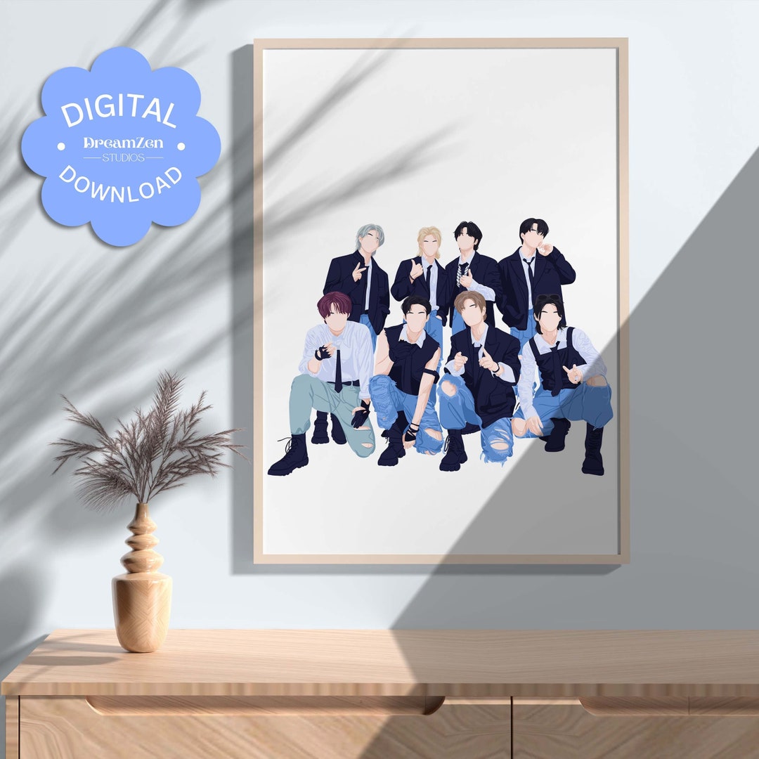 Printable Stray Kids - S-class Aesthetic Wall Art - SKZ Room Decor ...