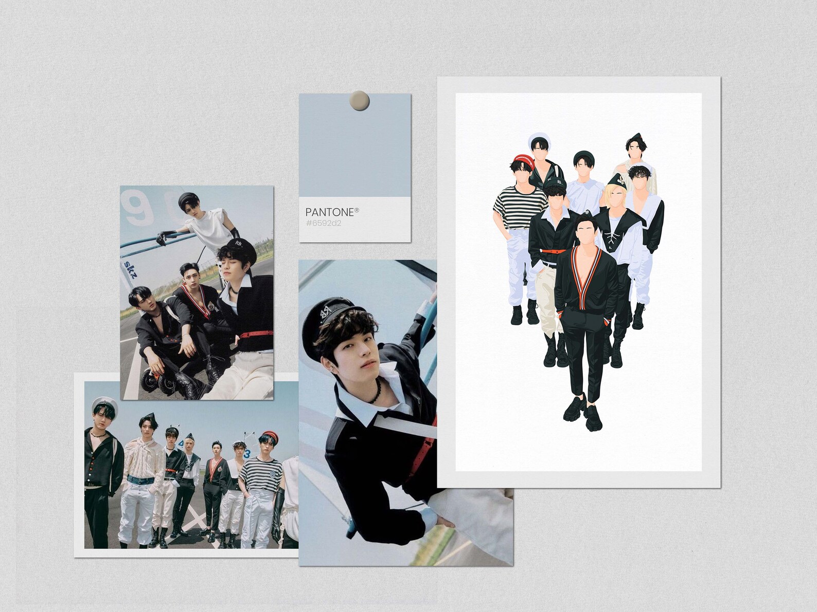 Stray Kids Maxident Print - Kpop Minimalist Art (digital Download) - Etsy