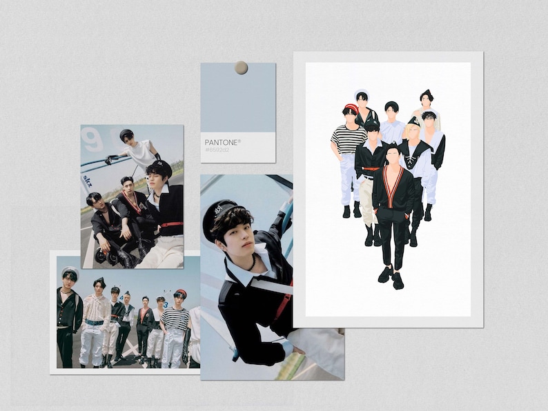 Printable Stray Kids - Maxident Aesthetic Wall Art - SKZ Room Decor ...