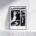 Taehyung Layover Poster, BTS Collage Minimalist Music Print, Digital ...