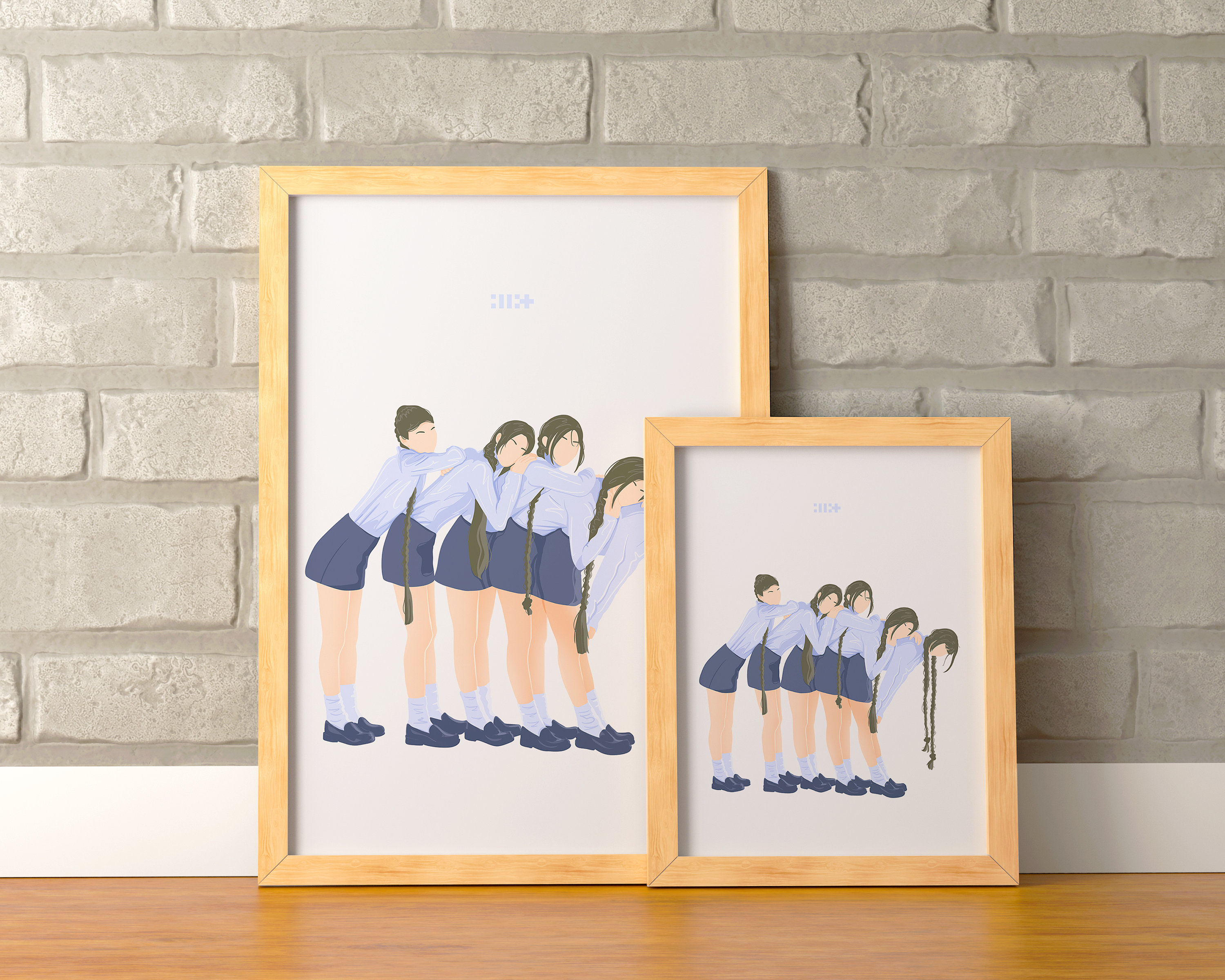 ILLIT Magnetic Printable Poster Wall Art, Digital Download, KPOP ...