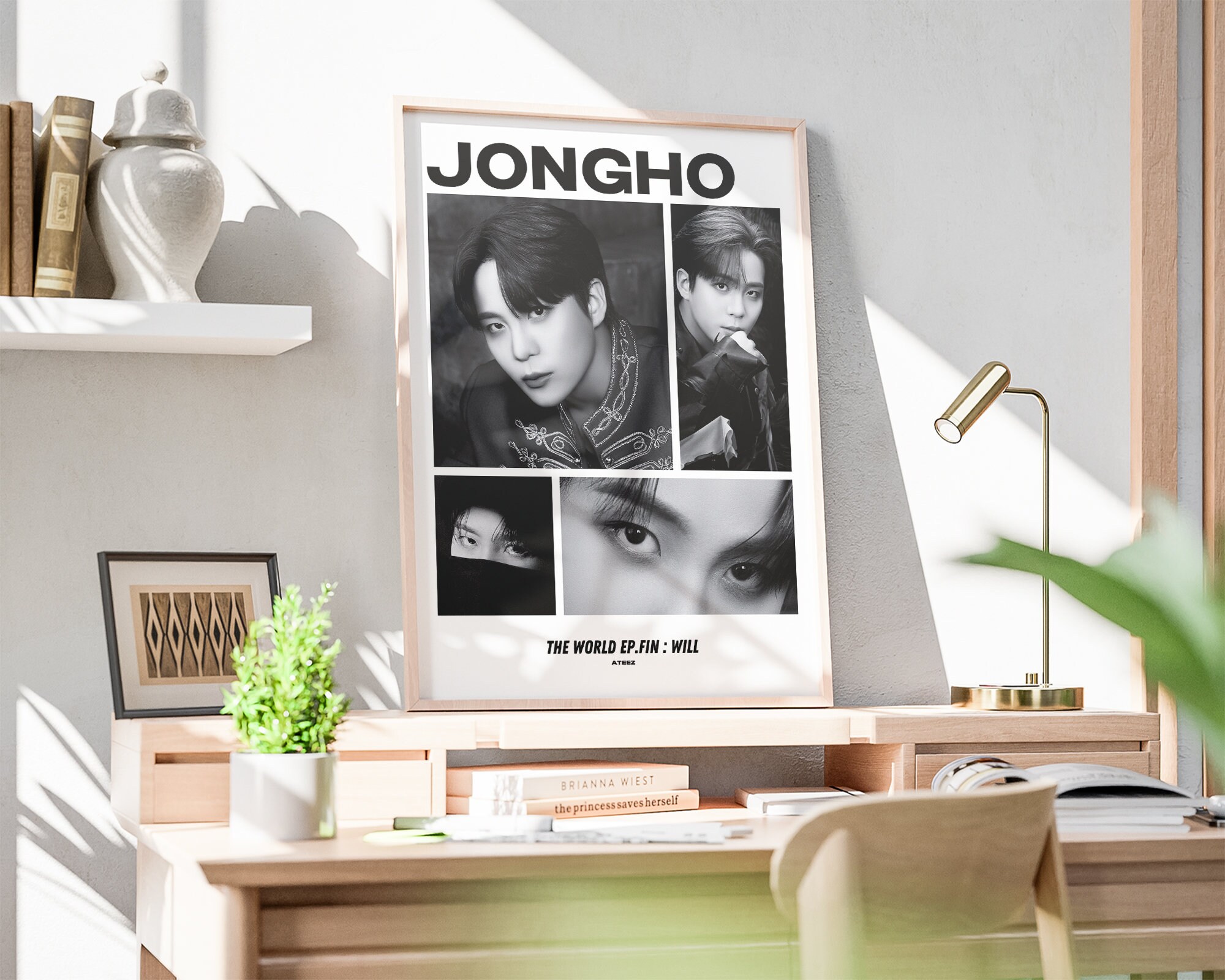 Ateez the World - Will Printable Posters, KPOP Collage Print, Digital ...