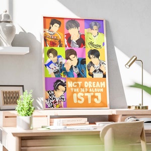 Printable NCT Dream - ISTJ Poster Art, Nct Room Decor, Digital Download ...