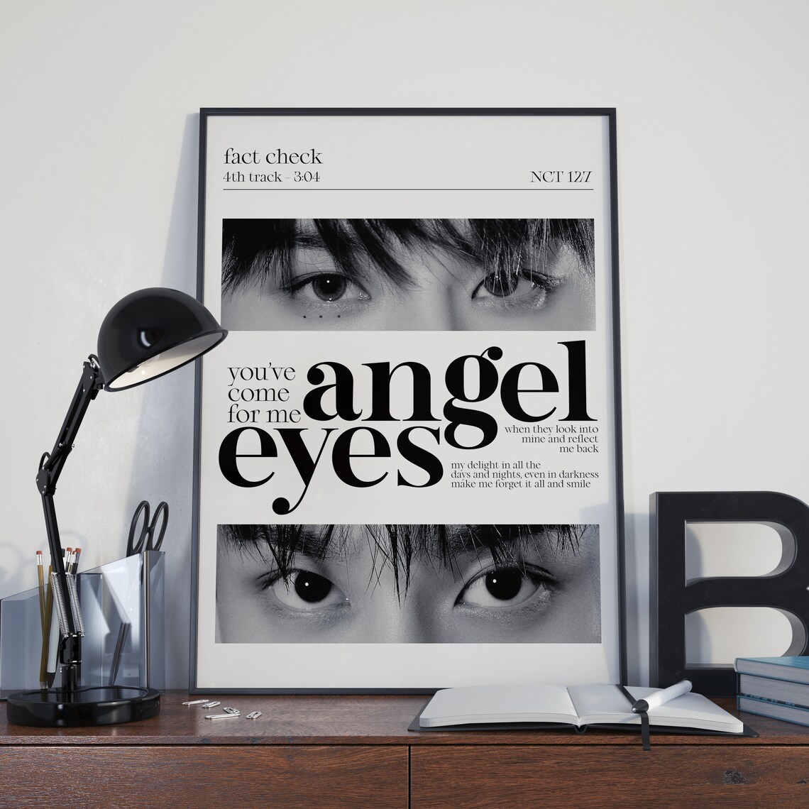 NCT 127 Fact Check Poster, Nct Lyrics Poster, Printable Album Lyric ...