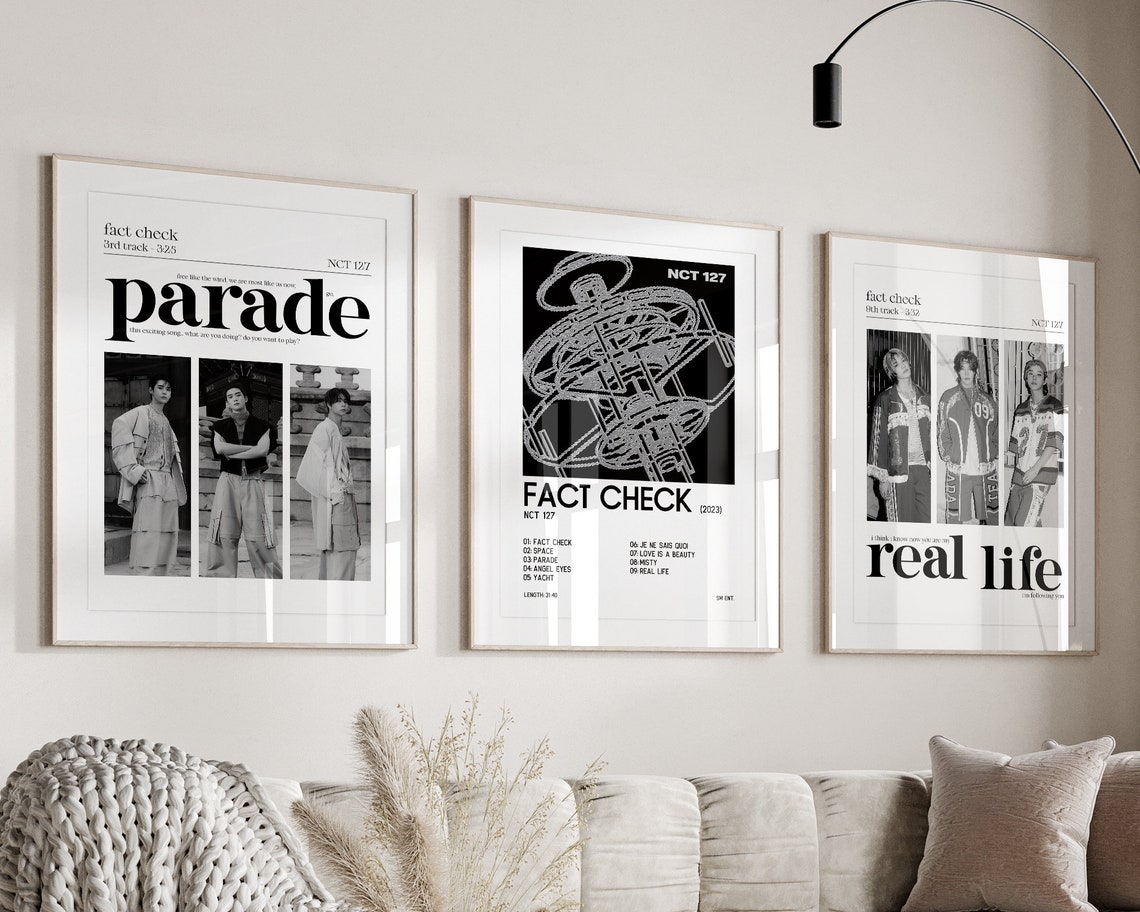 NCT 127 Fact Check Poster, Nct Lyrics Poster, Printable Album Lyric ...