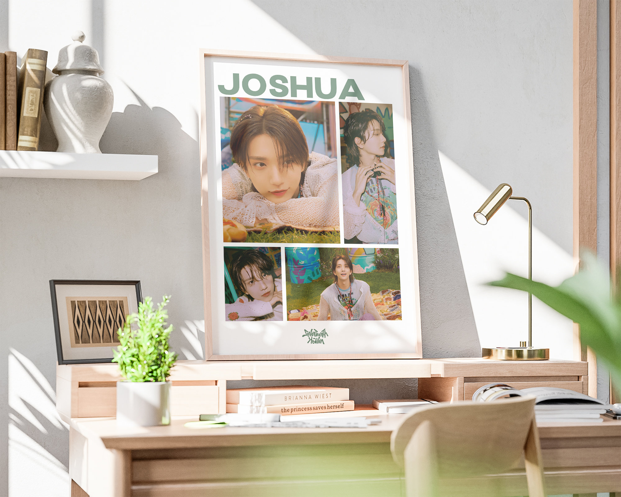 SVT Seventeenth Heaven Digital Poster, Vocal Unit, Set of 5 Minimalist ...