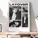Taehyung Layover Poster, BTS Collage Minimalist Music Print, Digital ...