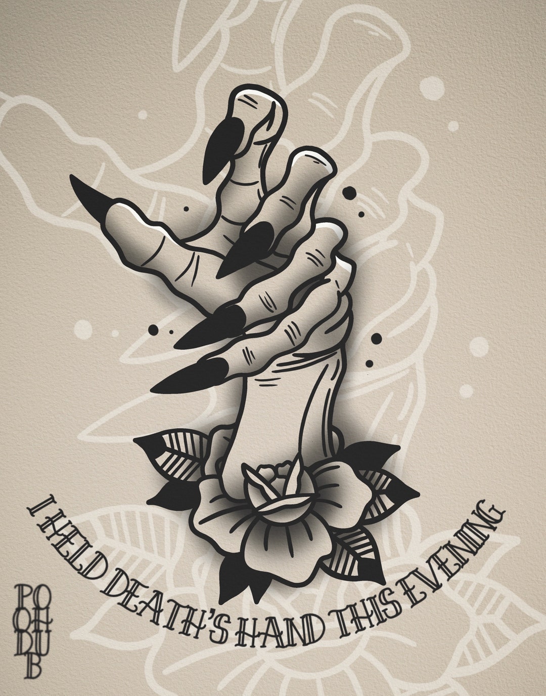 Deaths Hand TAA - Etsy