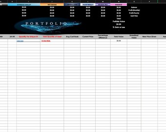 Excel Template Crypto - Etsy