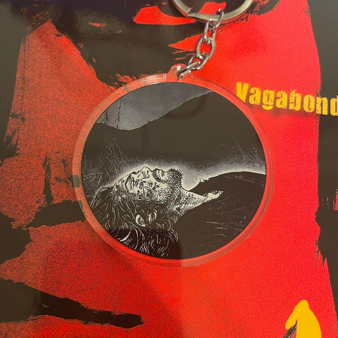 Guts & Miyamoto/takezo Parallel Keychain (duel-sided) - Etsy