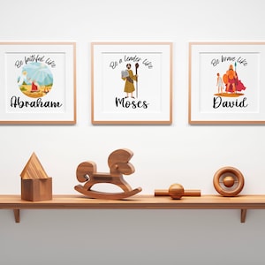 Biblical Role Models for Kids Bible and Christian - Etsy