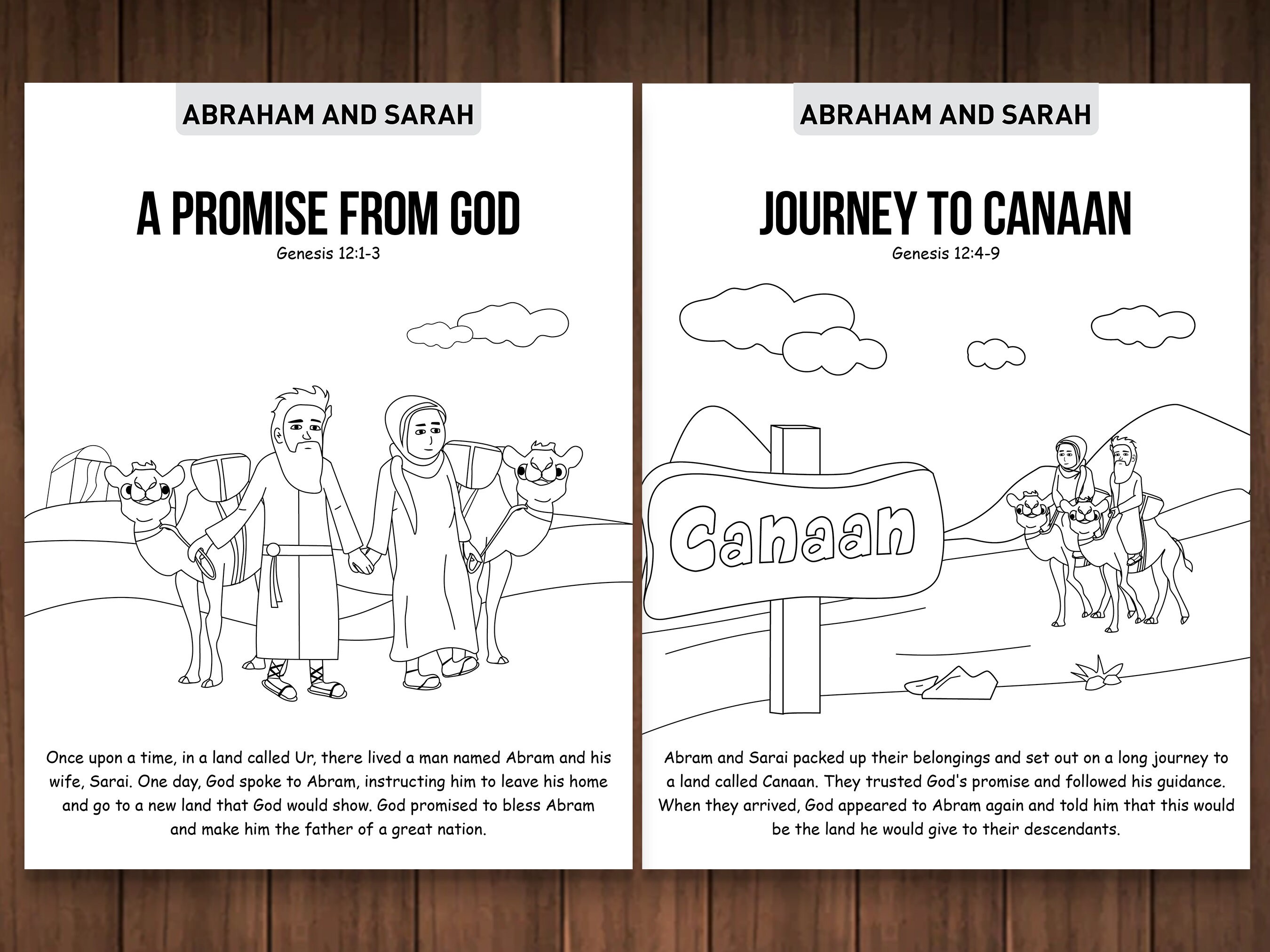 Father Abraham Coloring Pages