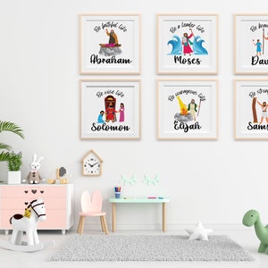 Biblical Role Models for Kids Bible and Christian Influencers, Set of 6 ...