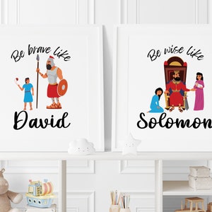 Biblical Role Models for Kids Bible and Christian Influencers, Set of 6 ...