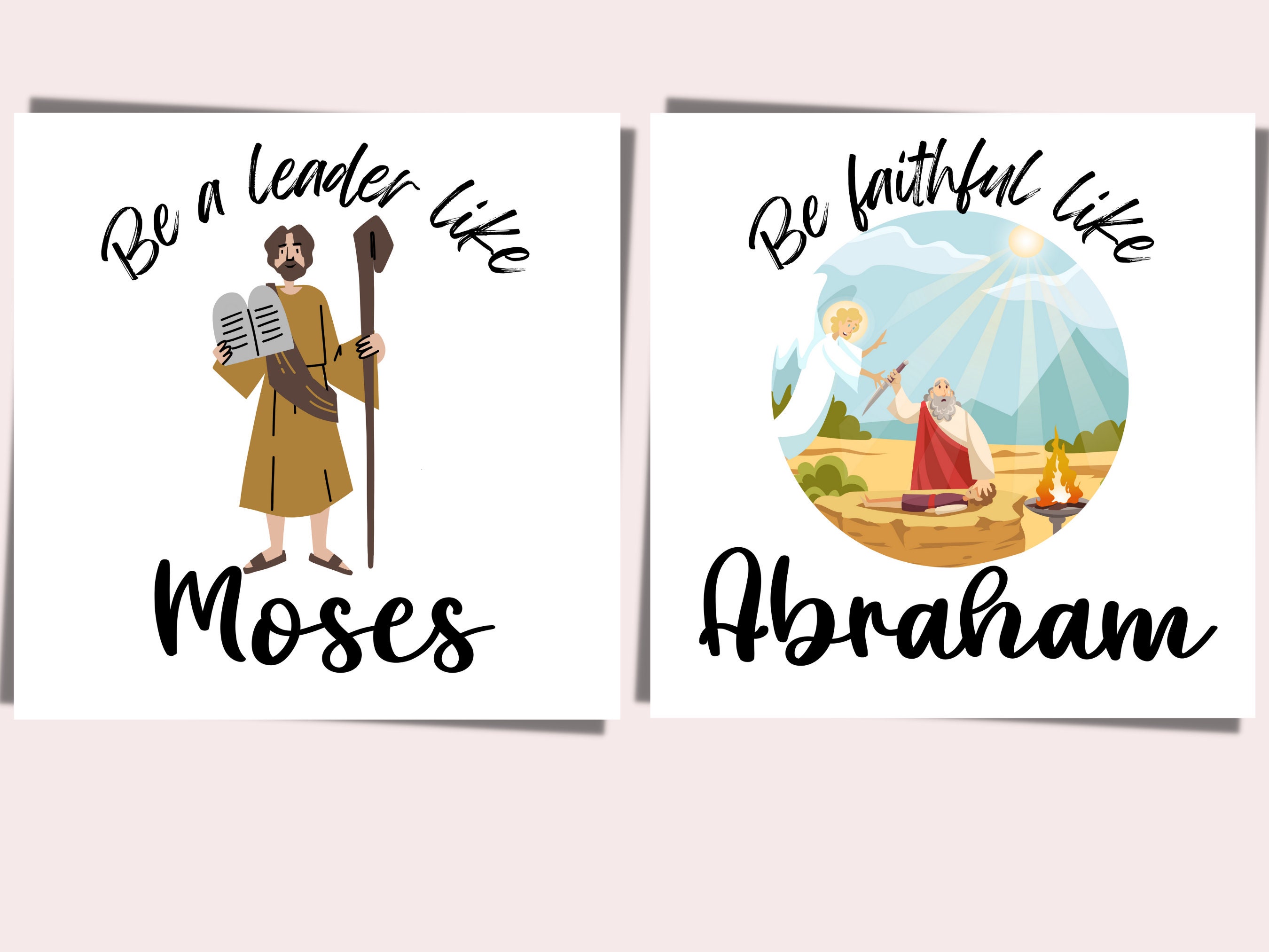 Biblical Role Models for Kids Bible and Christian - Etsy