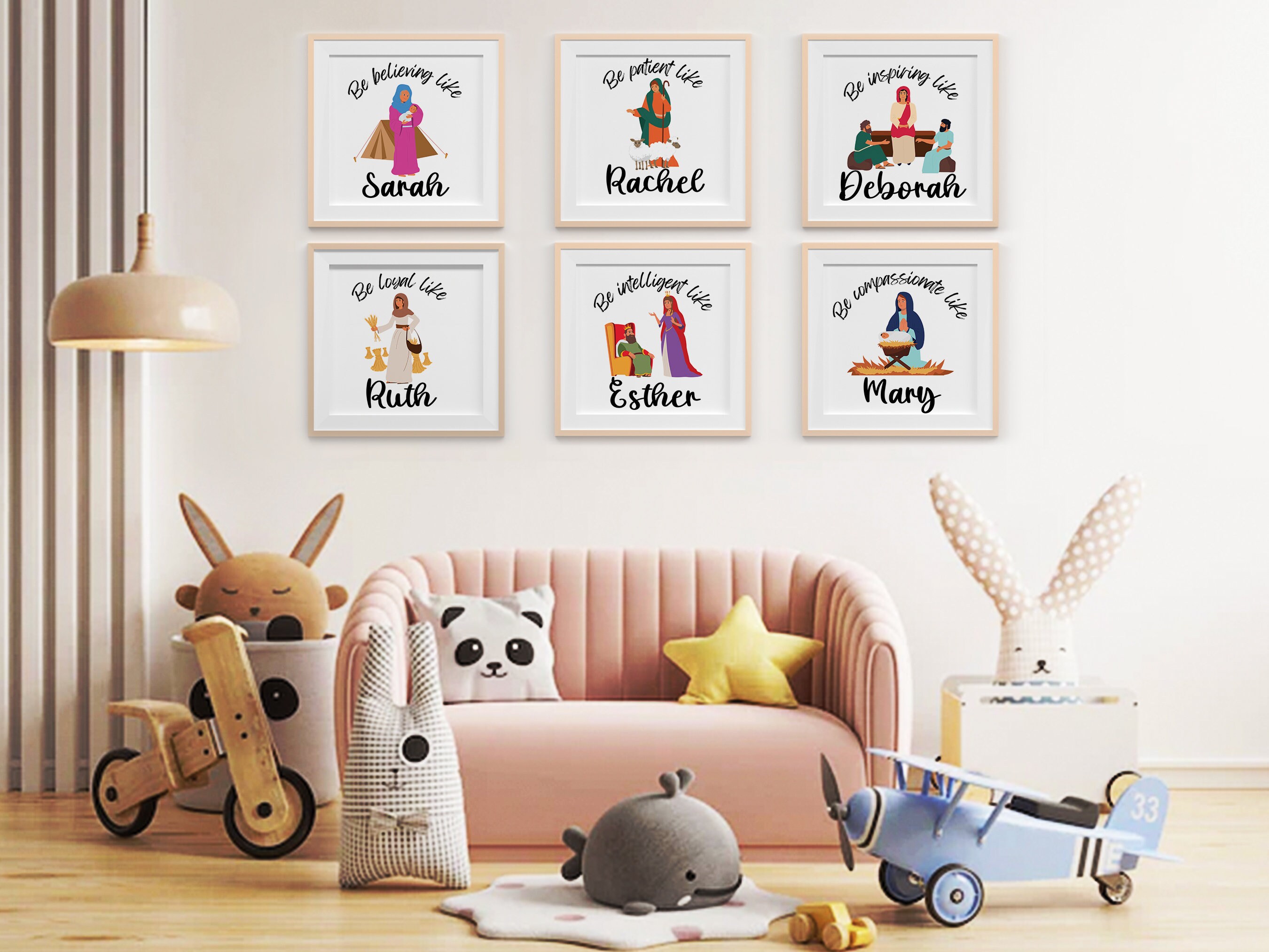 Biblical Women Role Models for Kids Bible and Christian - Etsy