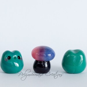 Tiny Frog Miniature Polymer Clay Figure - Etsy