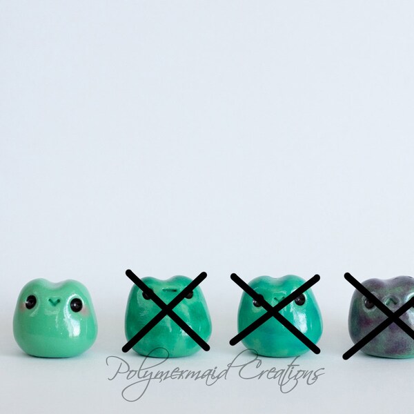 Polymer Clay Frog - Etsy