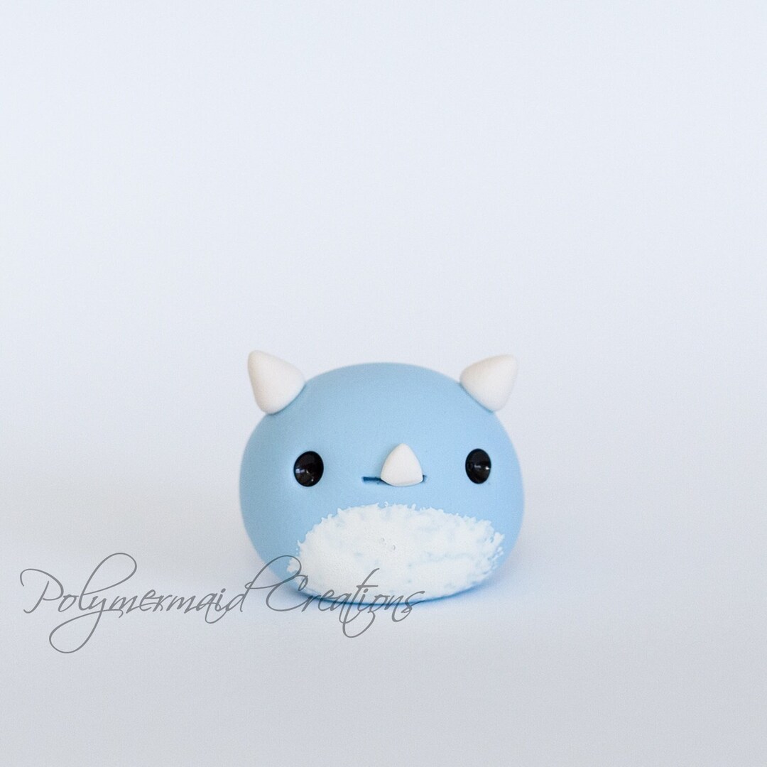 Tiny Yeti Creature Miniature Polymer Clay Figure - Etsy