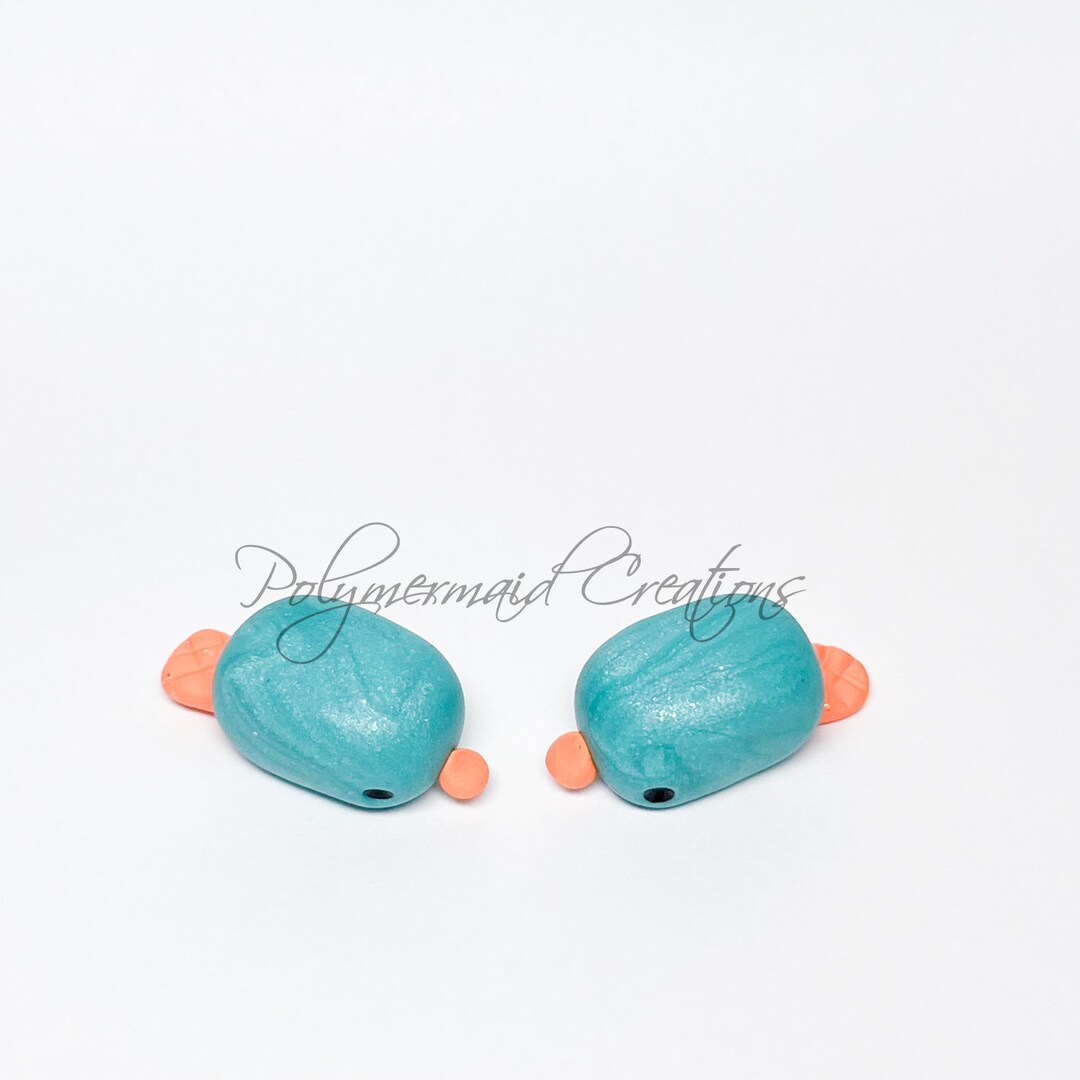 Tiny Perry the Platypus Miniature Polymer Clay Figure - Etsy