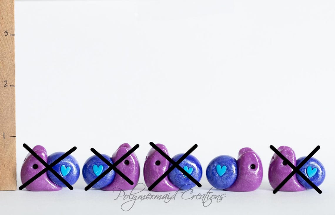 Tiny Snail - Miniature Polymer Clay Figure - Etsy
