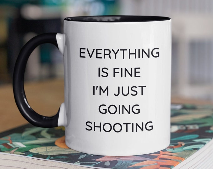 Funny Clay Shooting Mug Trap Shooting Gift Skeet Shooting Gift Clay ...