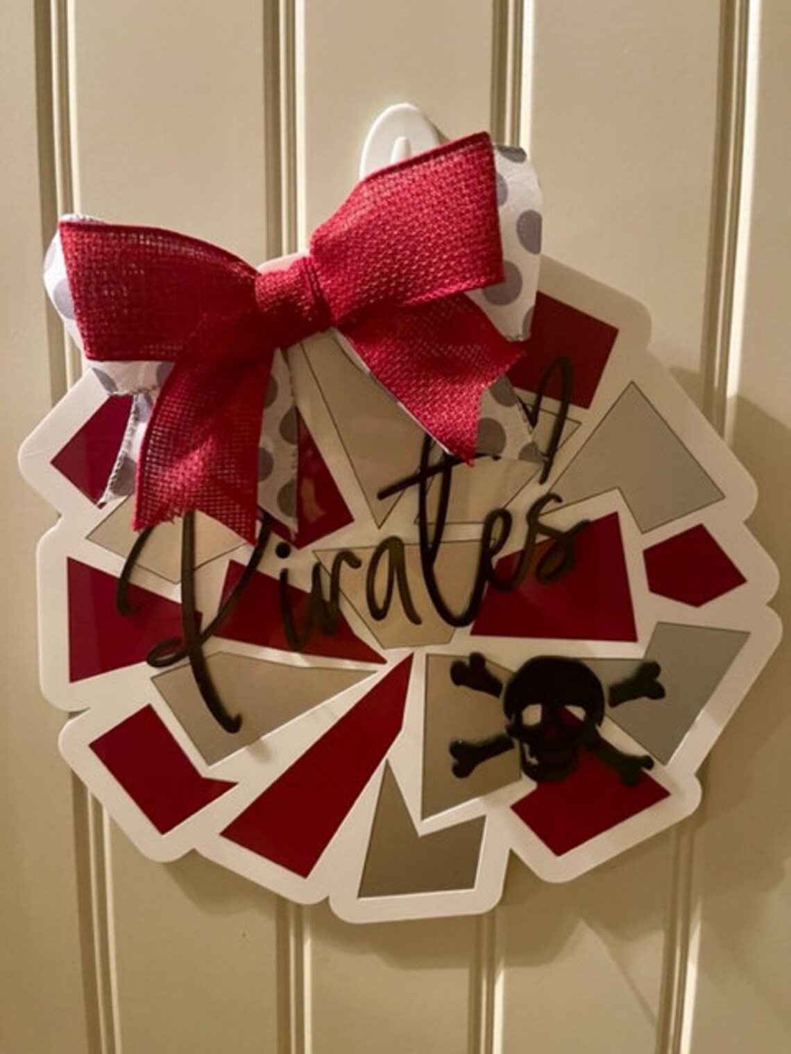 Personalized Cheer Sign, Cheer Door Hanger, School Spirit Sign ...
