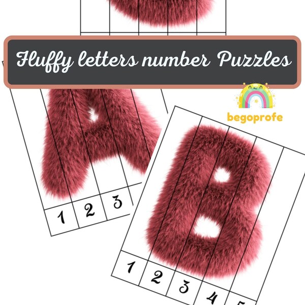 Preschool Puzzle - Etsy
