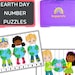 Earth Day Activities for Kindergarten, Number Puzzle, Counting ...