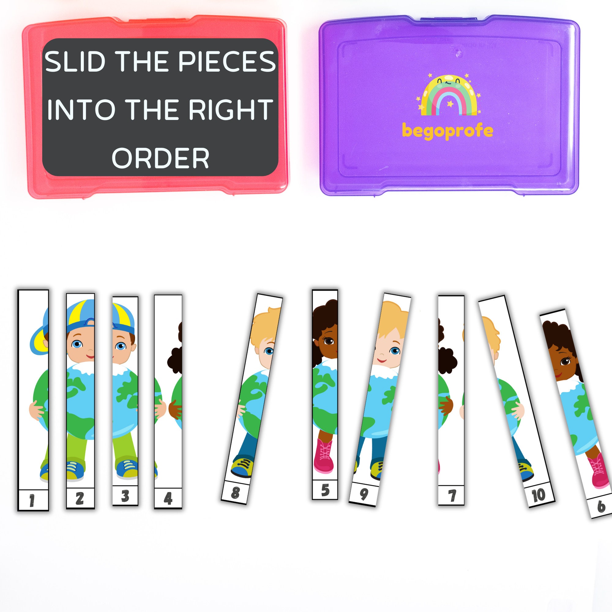 Earth Day Activities for Kindergarten, Number Puzzle, Counting ...