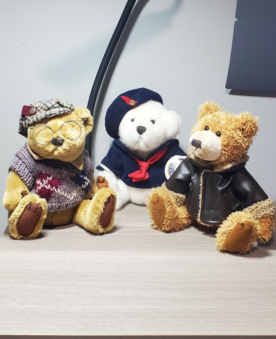3 Brass Button Bears Legendary Collection Sherwood, Taylor & Ralph ...