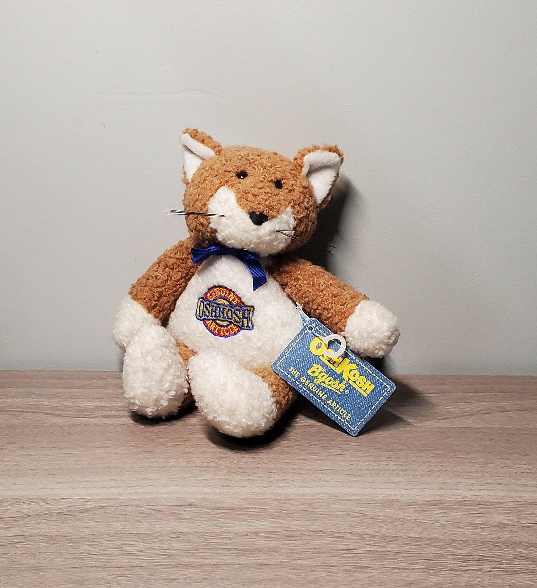 Eden Toys OSH KOSH B'GOSH Fox - Baby B'gosh -style 57009 Small Teddy ...