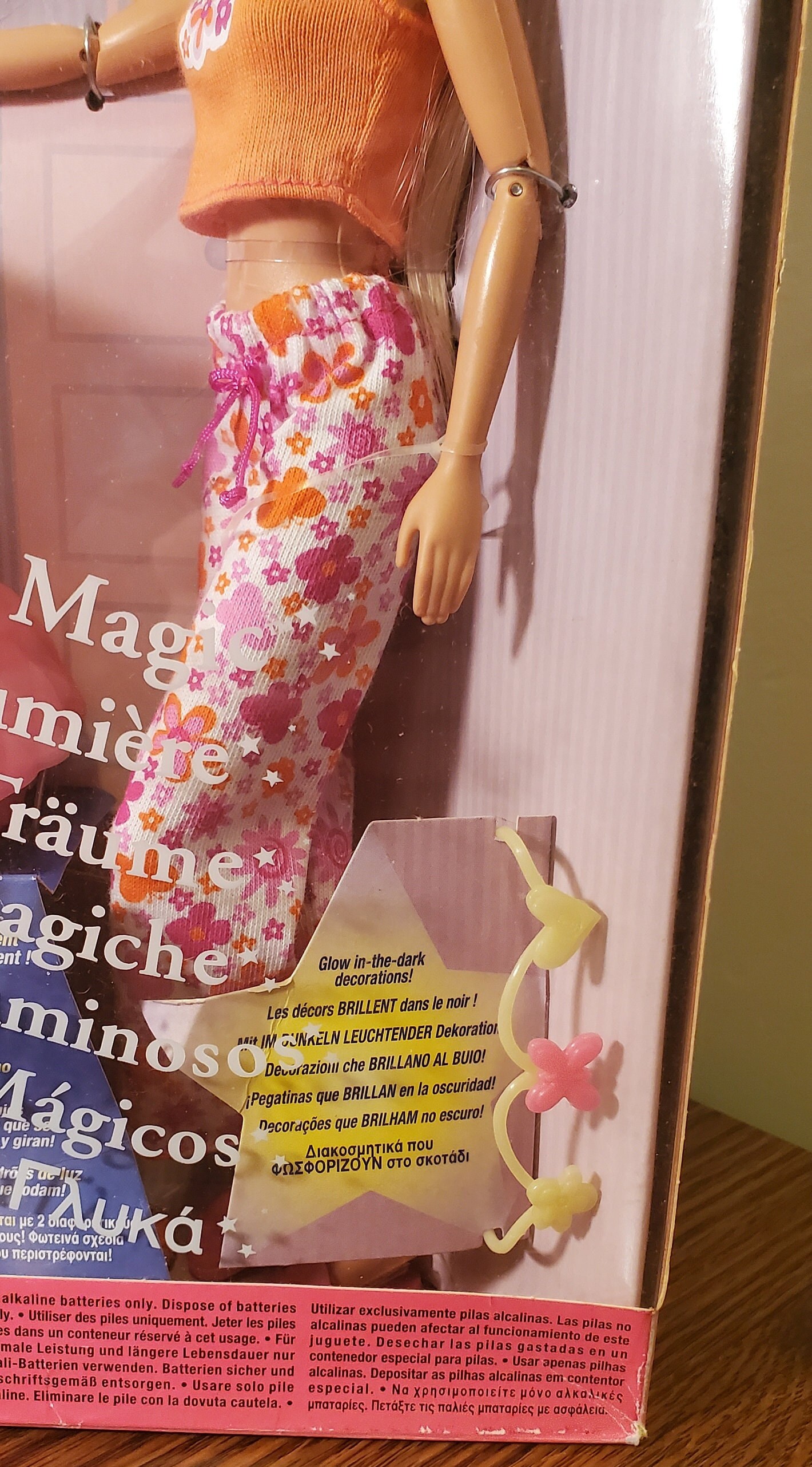 2003 Barbie & Shelly Bed Light Magic No. B2248 Barbie Doll by Mattel ...