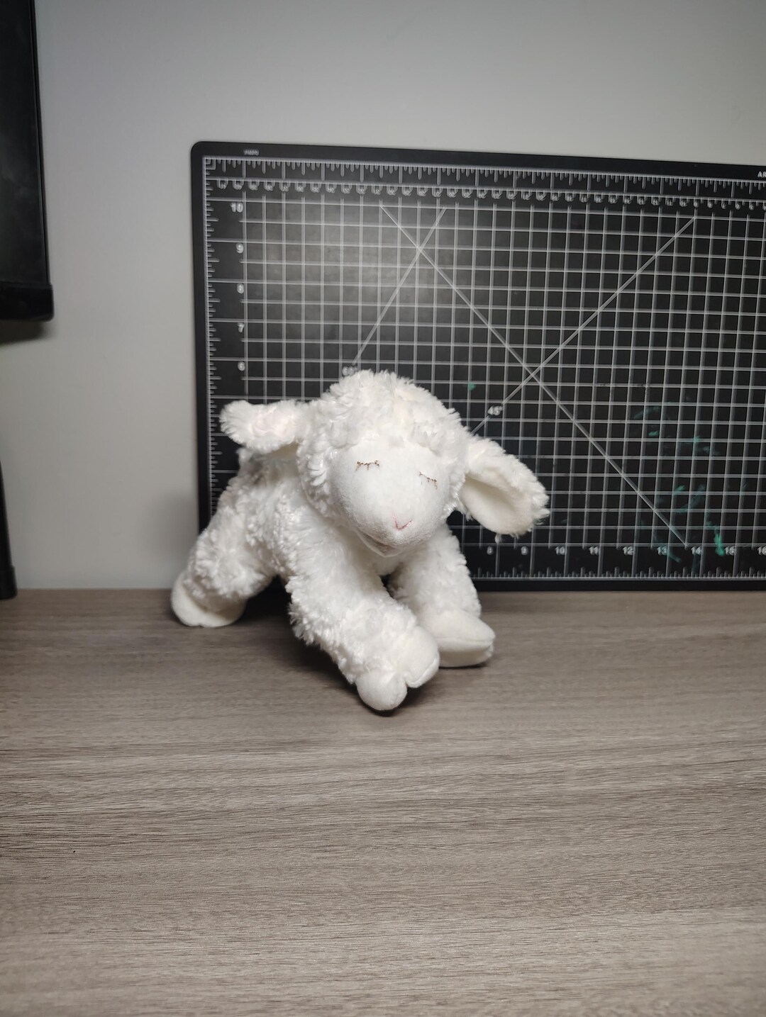 Baby Gund Winky White Lamb Sheep Stuffed Soft Plush Rattle 9" #6047421 ...