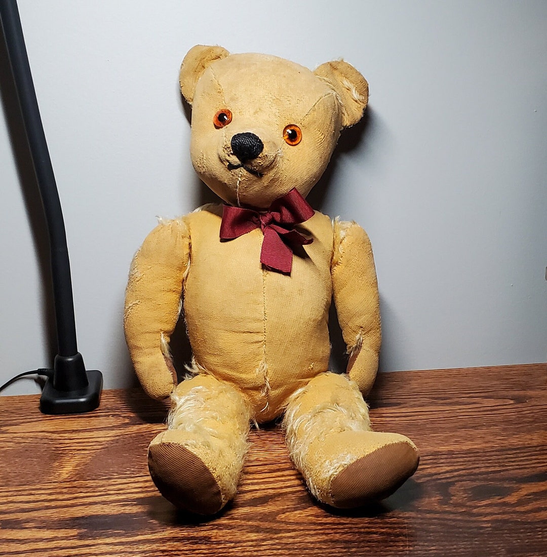 EARLY FRENCH TEDDY Fadap Likely 1930's Era, French Construction With a ...