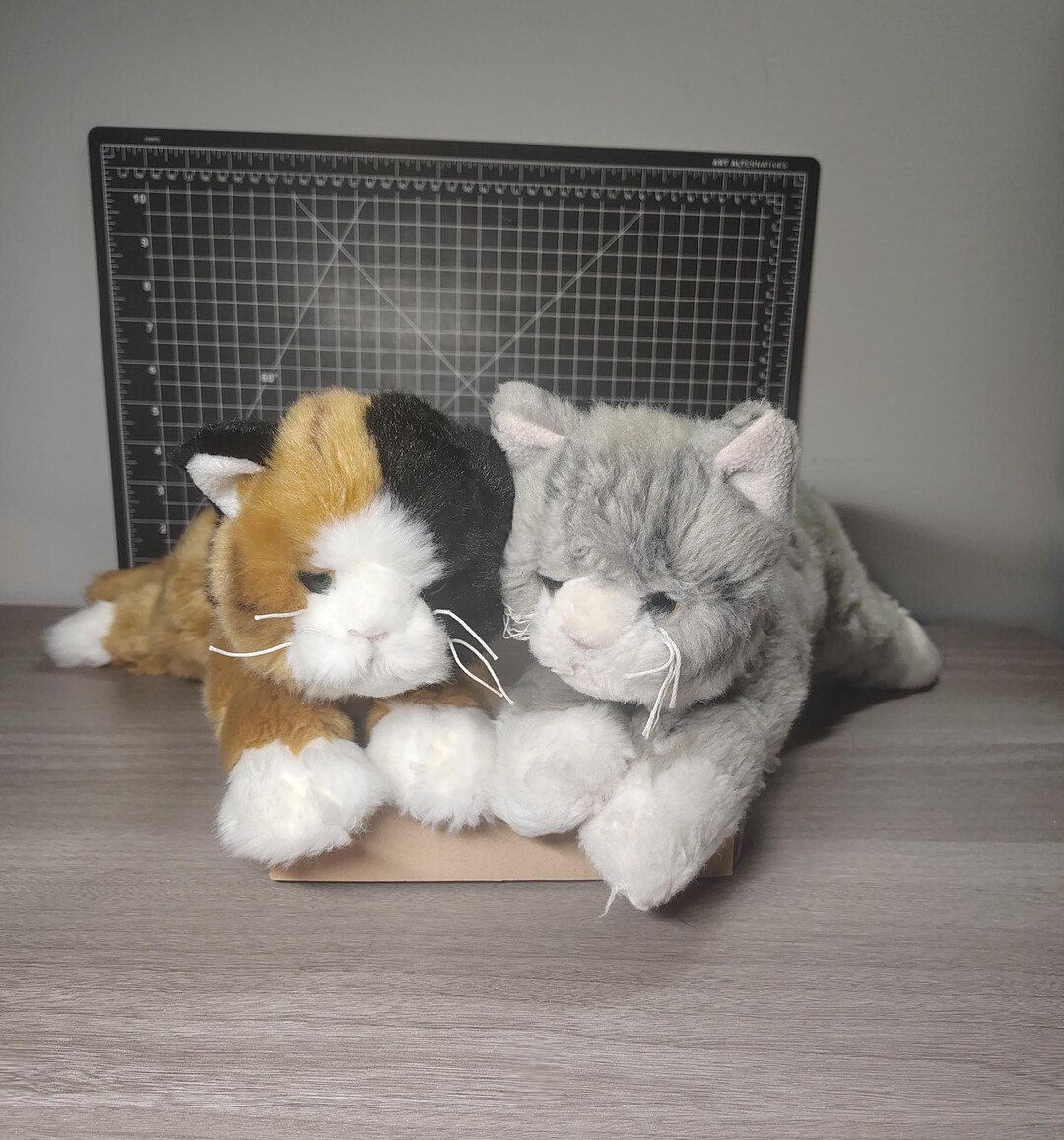 Vintage Bearington Tabby Striped Cats Kitten Orange Grey - the ...