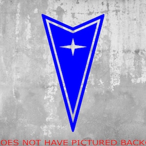 Pontiac Decal Sticker Vinyl - Etsy