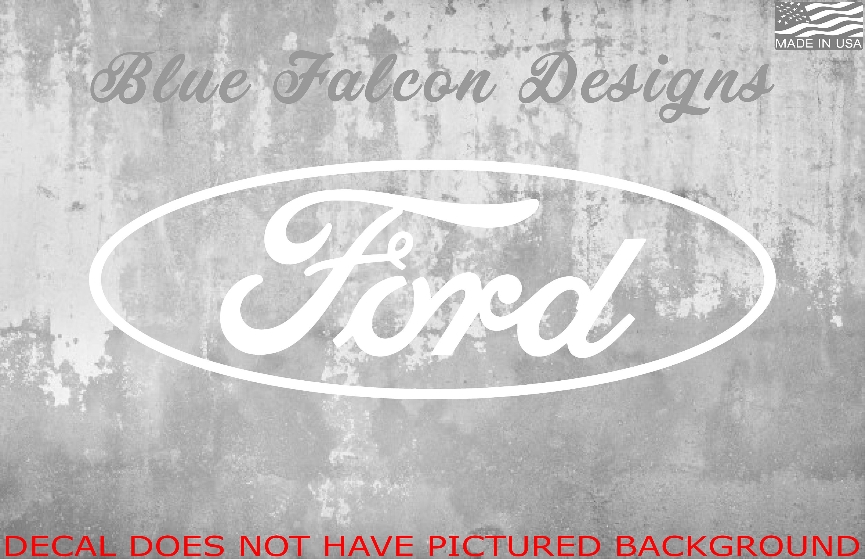 Ford Decal Sticker Vinyl - Etsy