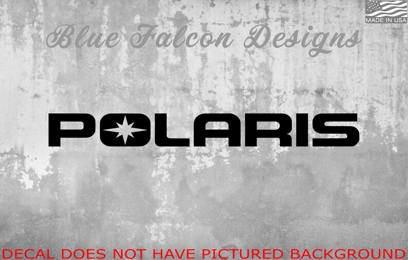 Polaris Decal Sticker Vinyl (clsc) - Etsy