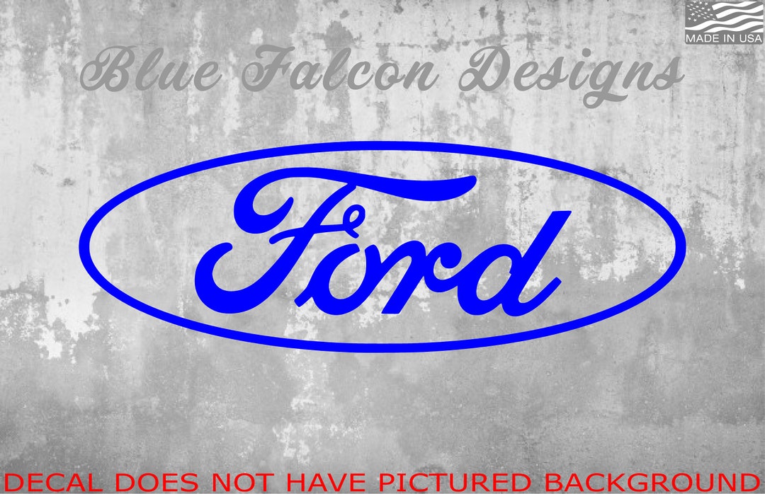 Ford Decal Sticker Vinyl - Etsy