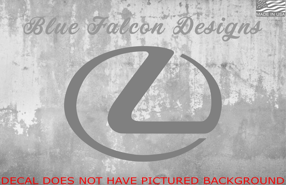 Lexus Decal Sticker Vinyl - Etsy