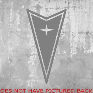 Pontiac Decal Sticker Vinyl - Etsy