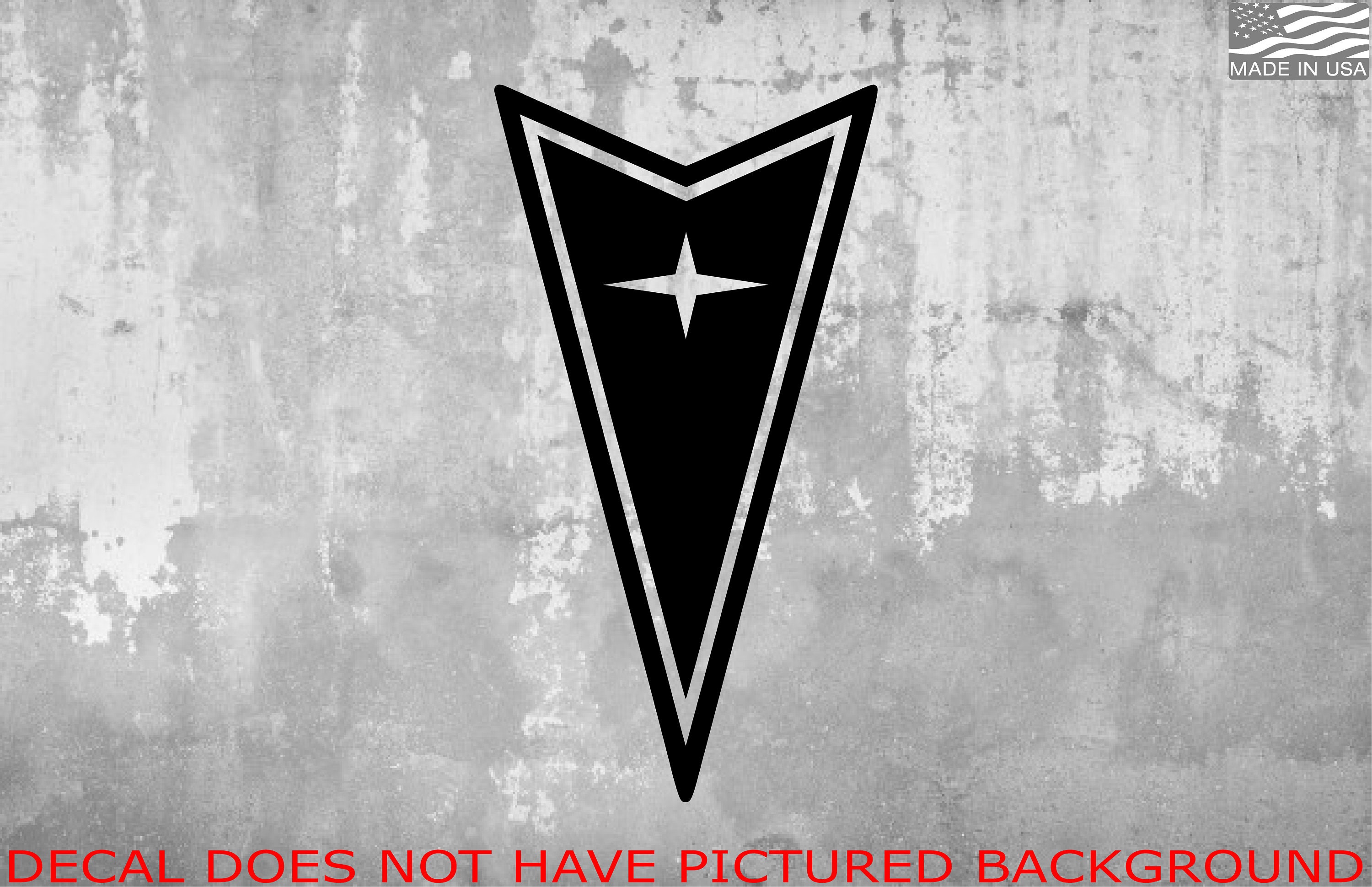 Pontiac Decal Sticker Vinyl - Etsy