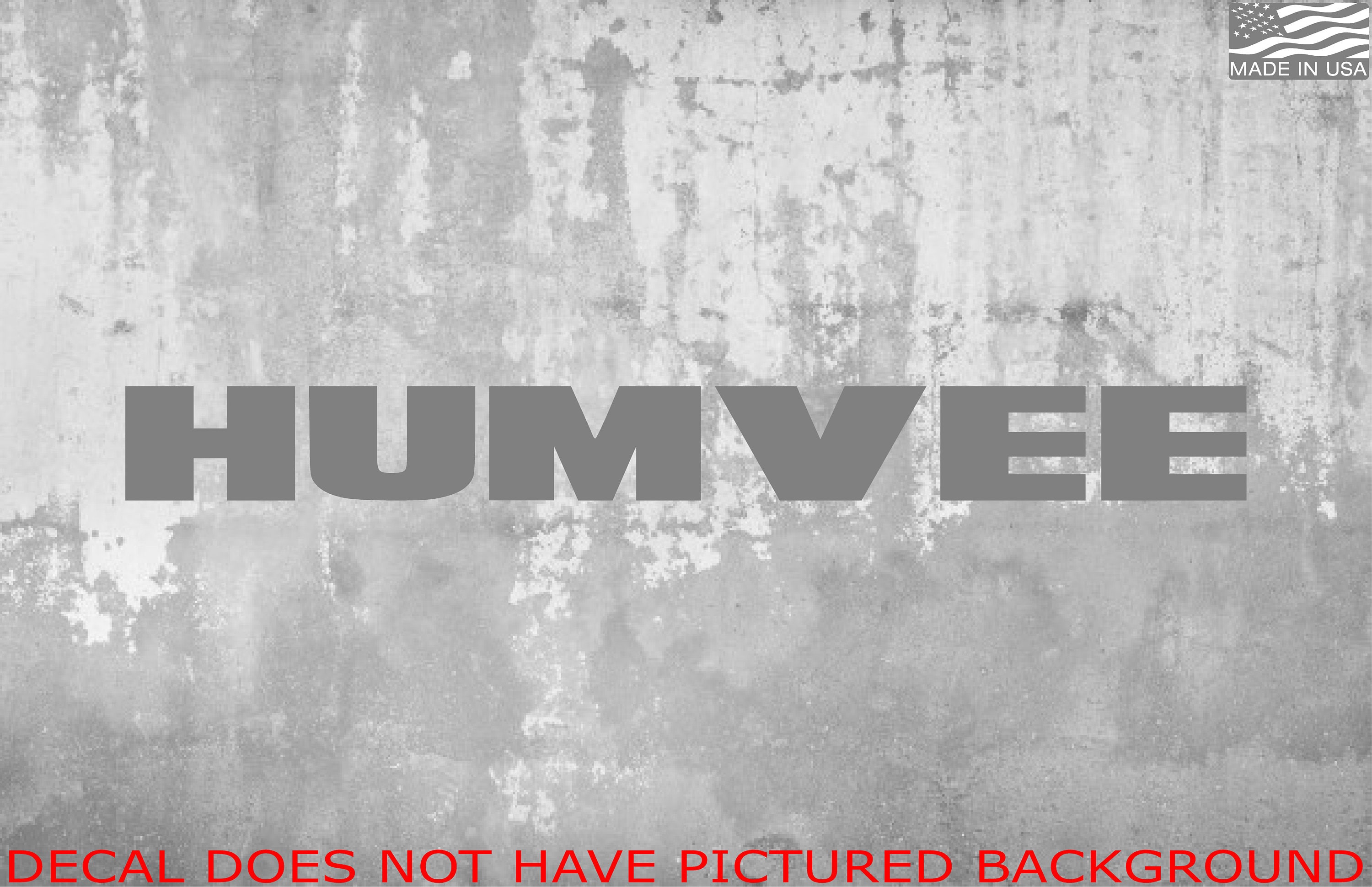 HUMVEE Decal Sticker Vinyl - Etsy