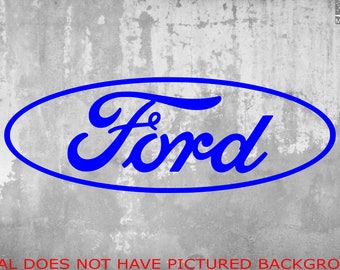 Ford Racing Decal Sticker - Etsy