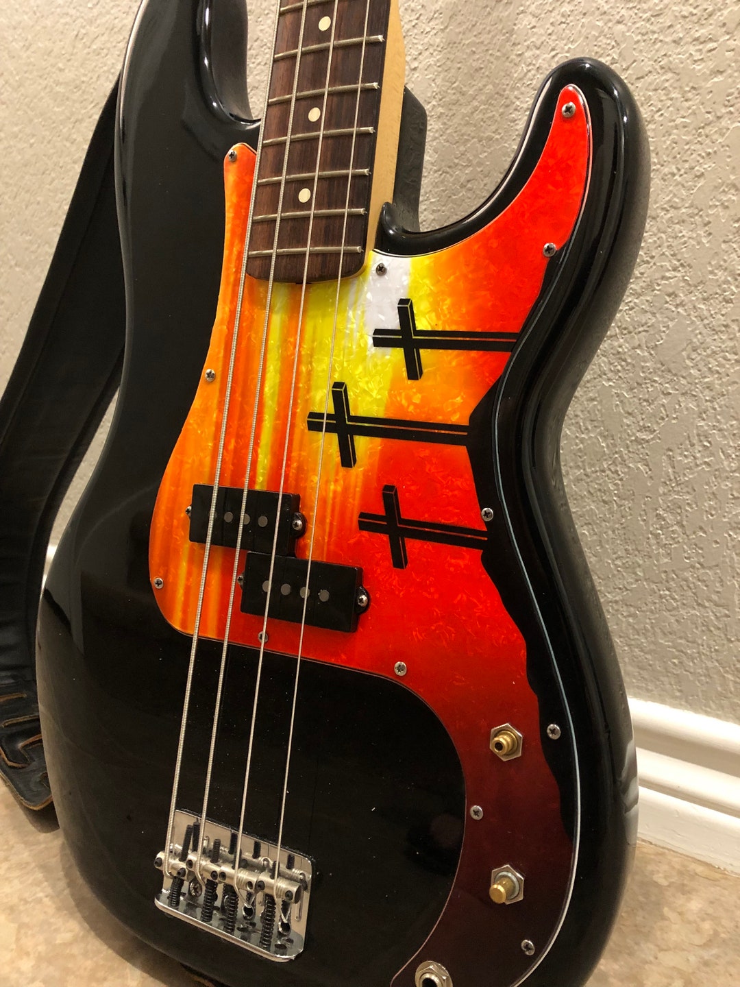 Fender Precision Bass Pickguard / Calvary Sunrise / Custom Pickguards ...