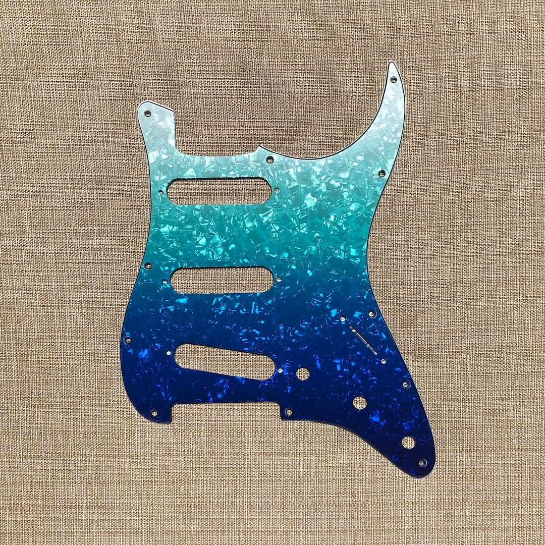 Fender Strat Pickguard & Back Plate / Belair Blue / Custom Pickguards ...