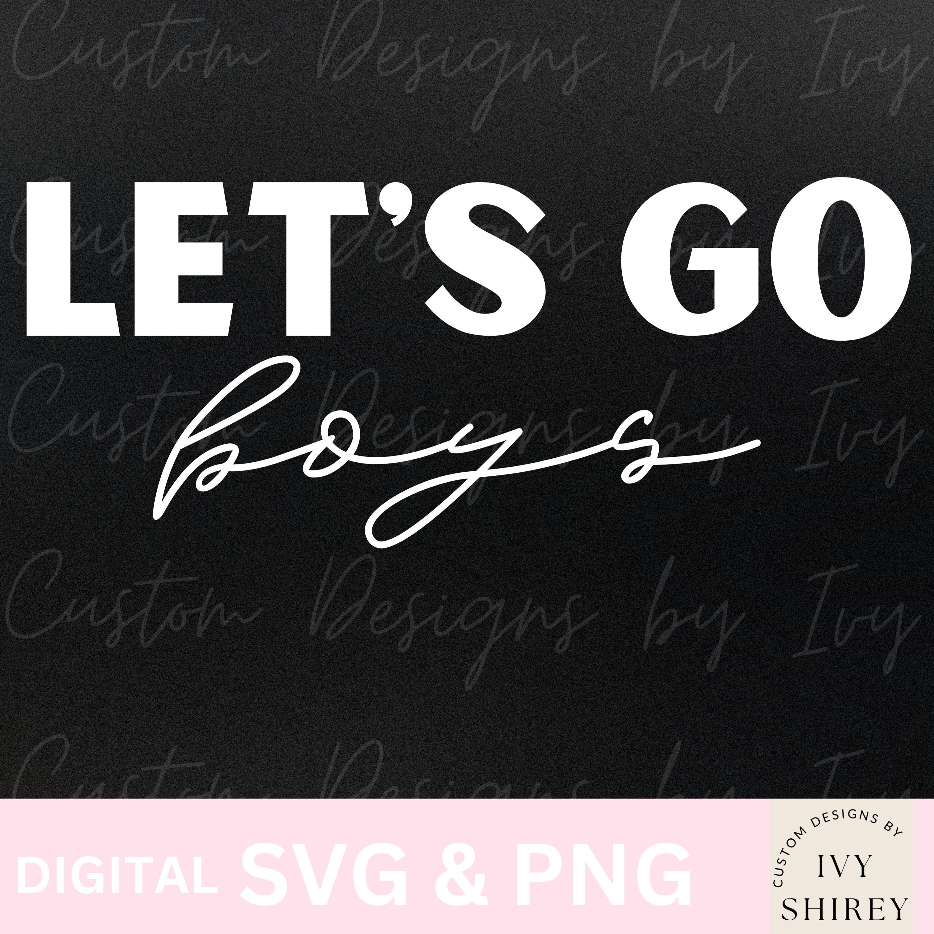 Lets Go Boys Svg Png Football Svg Cricut Boys Svg Football - Etsy