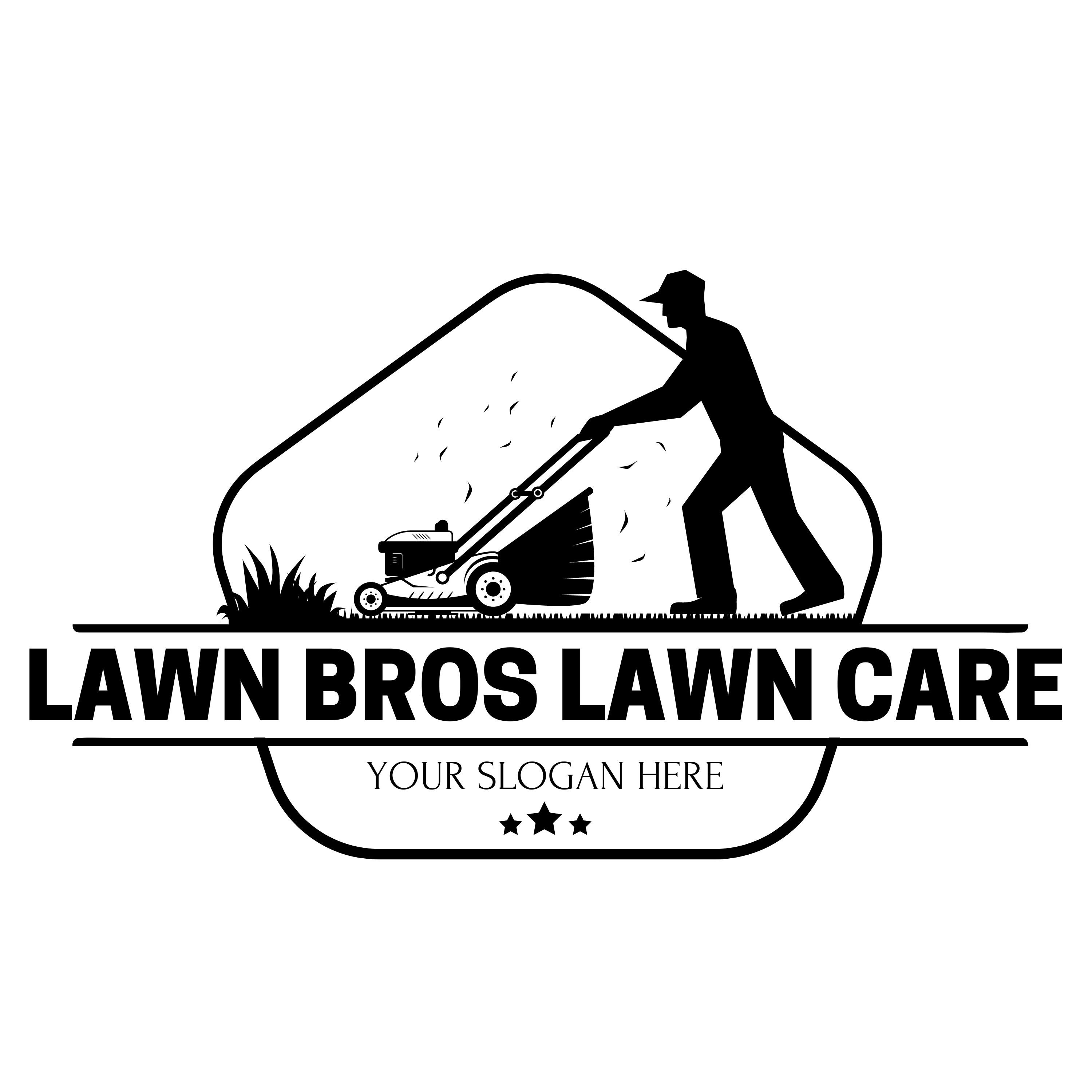 Lawn Service Logo Clip Art
