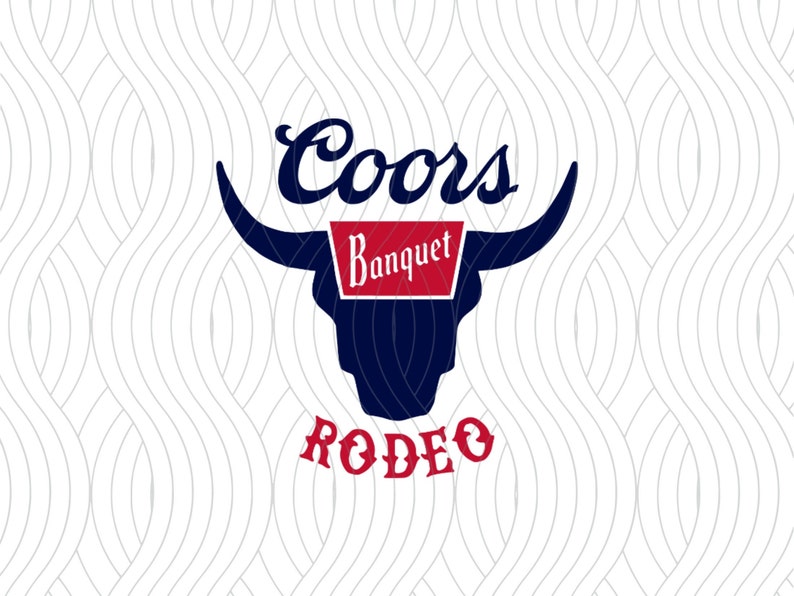 Coors Rodeo SVG Cowboy PNG Western SVG - Etsy